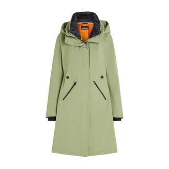 Creenstone Wasserdichte Lange Parka Evanna Modell - - Coats - Damen - Gr&uuml;n - S