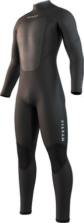 Mystic Wassersport - Surf Kitesurf & Windsurfen Herren-Neoprenanzug mit 3/2 mm Reißverschluss hinten - Schwarz