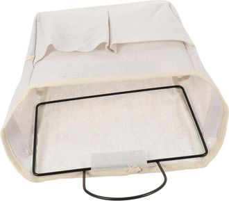 DOITOOL 2 Stück Wandorganizer aus Stoff Selbstklebend mit Seitentaschen Platzsparend Großer Eingriff Vielseitiger Ordnungshelfer für Küche Schlafzimmer und Ba