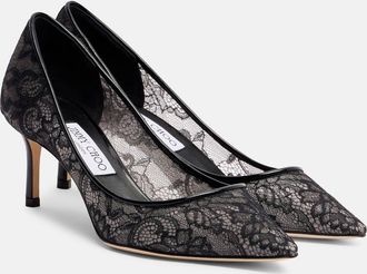 Jimmy Choo London Pumps Romy 60 aus Spitze