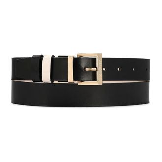 Kazar Femme, Accessoires, Blanc, Taille: 90 CM Ceinture en cuir double face