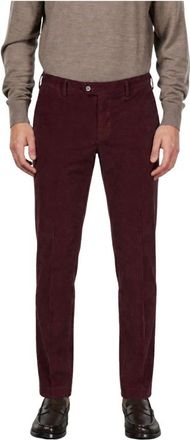 Mason's Pantalon Chino New York - Homme - Pantalons - Rouge - Taille: L