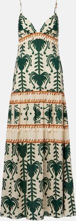 Johanna Ortiz Maxikleid Keeper aus Baumwollpopeline