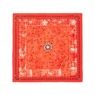 Zadig&Voltaire Femme, Accessoires, Rouge, Taille: ONE Size Blondie Paisley-print Scarf
