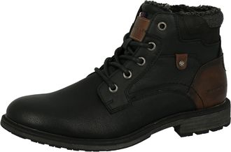 Tom Tailor Tom Tailor Herren 6380410001 Mode-Stiefel, Black, 44 EU