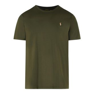 Polo Ralph Lauren Kurzarm-T-Shirt - - Tops - Herren - Gr&uuml;n - M