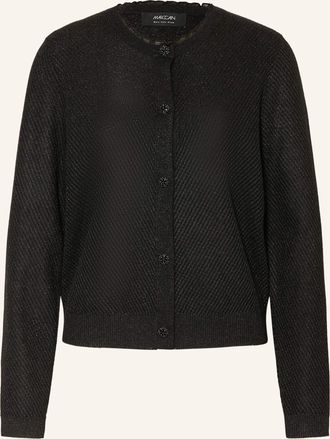 Marc Cain Strickjacke Mit Glitzergarn schwarz