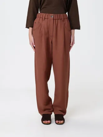 Brunello Cucinelli Hose Damen Farbe Brick Red