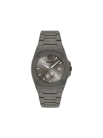 Versace montre Antares Greek Key 40 mm - Gris