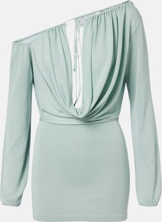 Aya Muse Robe asym&eacute;trique drap&eacute;e Sola