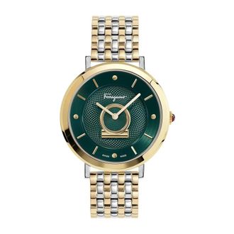 Ferragamo Minuetto Uhr - - Accessories - Damen - Gr&uuml;n - ONE SIZE