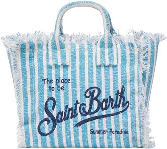 MC2 Saint Barth Femme, Sacs, Bleu, Taille: ONE Size Mini sac Vanity