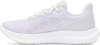 Under Armour Damen Charged Speed Swift, leichte Laufschuhe mit Mesh, Joggingschuhe mit robuster Gummisohle,Halo Gray / Transparent / Transparent,40.5