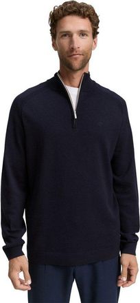 Tom Tailor Troyer mit Logo Stickerei