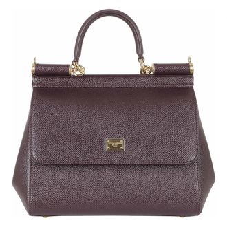 Dolce & Gabbana Kleine Sicily Handtasche - - Bags - Damen - Lila - ONE SIZE