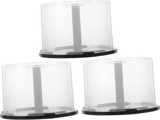 Artibetter 3 Stück CD Aufbewahrungsbox Transparent mit Deckel Kratzfester DVD Disc Organizer Platzsparender Kompakter Kunststoff behälter für CDs und DVDs für Zu