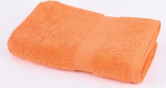 Schöner Leben Qualitätsfrottee Handtuch 100% Baumwolle 500g/qm orange, Auswahl Größe:Duschtuch 70 x 140 cm