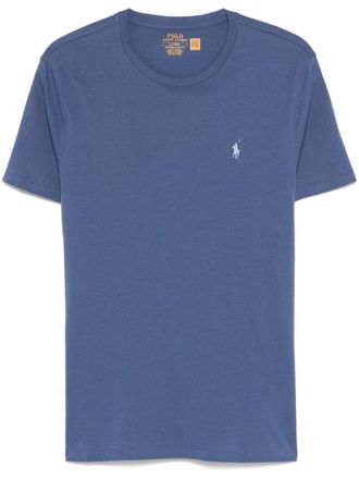 Polo Ralph Lauren t-shirt à motif Polo Pony brodé - Bleu