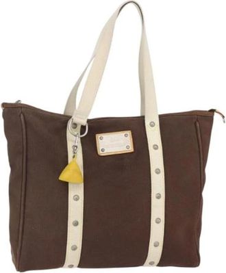 Louis Vuitton unisex, Pre-owned, Brun, Taille: ONE Size Sac cabas en toile Pre-owned