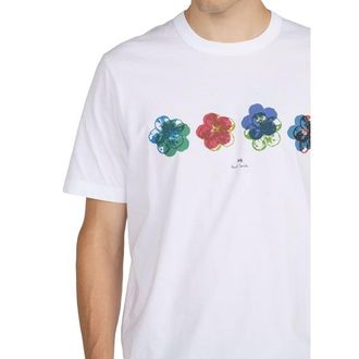 Paul Smith T-shirt droit imprim&eacute; en coton