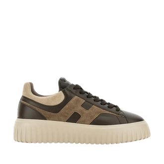 Hogan Baskets H-Stripes - Homme - Chaussures - Brun - Taille: 40 EU