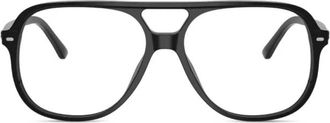Ray-Ban unisex, Accessoires, Noir, Taille: 56 MM Lunettes de vue Bill