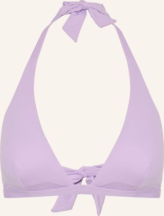 Vilebrequin Neckholder-Bikini-Top Solid Fleche lila