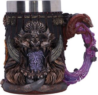 Nemesis Now Elden Ring Starscourge Radahn Bierkrug, Harz, offizieller Elden Ring Bierkrug, herausnehmbarer Edelstahleinsatz, in feinstem Harz gegossen, fachmännis