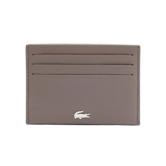 Lacoste Portemonnaies - Lacoste LACOSTE Herren Kreditkartenh&uuml;lle, echtes L - Gr. unisize - in Braun - f&uuml;r Damen