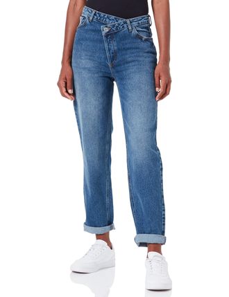 LTB Jeans Jeans Damen Andie Jeans, Perdita Safe Wash 53898, 34W Regular EU