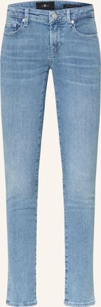 7 For All Mankind Skinny Jeans Iceflow blau