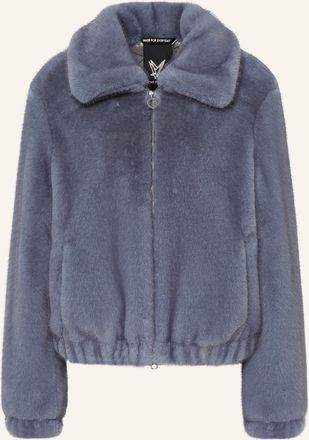 Fuchs Schmitt Fuchs Schmitt Kunstfell-Jacke Memphis blau