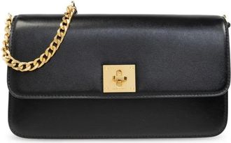 Golden Goose Hobo Bags - Rectangular Black Calf Leather Bag - Gr. unisize - in Schwarz - f&uuml;r Damen