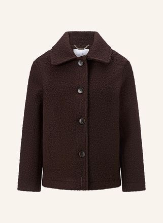 Rich & Royal Teddyfell-Jacke braun