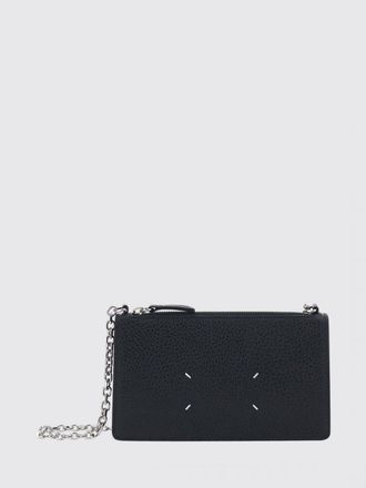 Maison Margiela Mini sac bandouli&egrave;re en cuir avec zip et Four Stitches