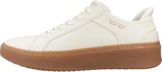 Skechers Homme, Chaussures, Blanc, Taille: 46 EU Court Break Baskets