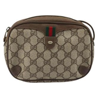 Gucci Sac bandouli&egrave;re Pre-owned - Femme - Pre-owned - Brun - Taille: ONE Size