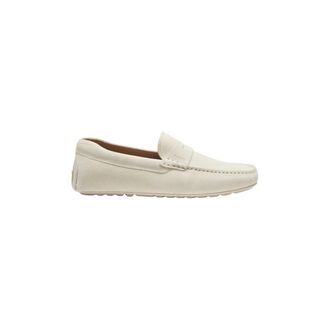 HUGO BOSS Homme, Chaussures, Blanc, Taille: 44 EU Mocassins Noel