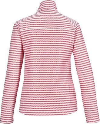 Killtec Strickjacke KOS 50 WMN FLX JCKT Streifendesign, elastisch, Kinnschutz, Zippertaschen
