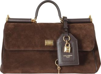 Dolce & Gabbana My Sicily Medium Handtasche - - Bags - Damen - Braun - ONE SIZE