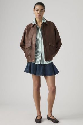 Levi's Mini Jupe Godet - Femme - Bleu / Fell Off Stone - 23