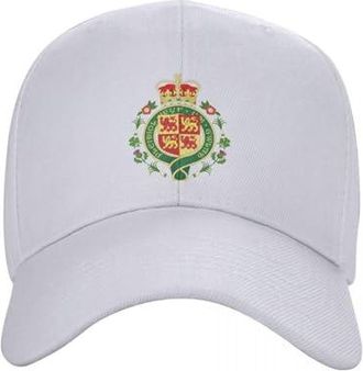 Generic Casquette de baseball classique avec badge royal du Pays de Galles - Casquette de baseball r&eacute;glable pour homme et femme - Cadeau dext&eacute;rieur