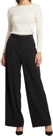 Sand Copenhagen Sand, Femme, Pantalons, Noir, Taille: 38 FR Model 1946 Wide Pantalons