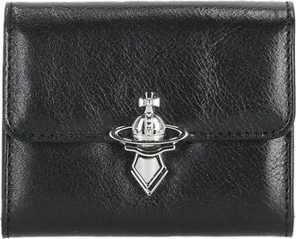 Vivienne Westwood Femme, Accessoires, Noir, Taille: ONE Size Orb Wallet