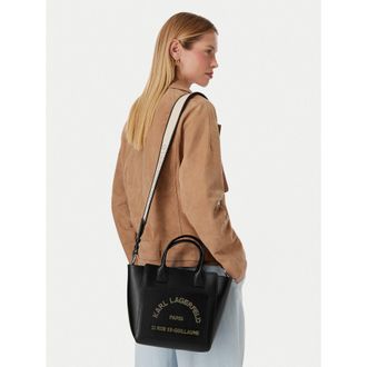 Karl Lagerfeld Handtasche KARL LAGERFELD B3W30093 Schwarz