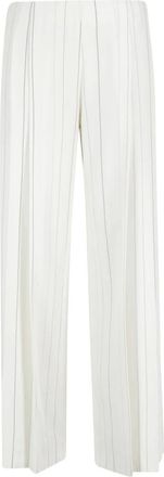 Semicouture Femme, Pantalons, Blanc, Taille: 34 FR Adelina