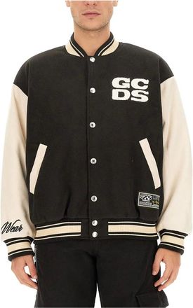 GCDS Gcds, Homme, Vestes, Multicolore, Taille: L Wirdo Varsity Bomber