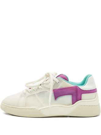 Tod's baskets &agrave; empi&egrave;cements - Blanc