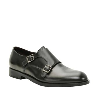 Fratelli Rossetti Homme, Chaussures, Noir, Taille: 42 EU Doppia Fibbia