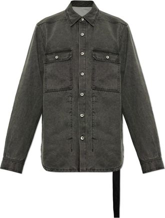 Rick Owens Casual Chemises - Homme - Chemises - Gris - Taille: L